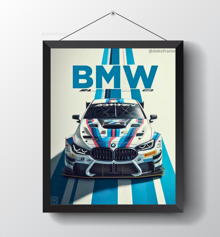 BMW M4G3 : Poster Frame – Deko Frames